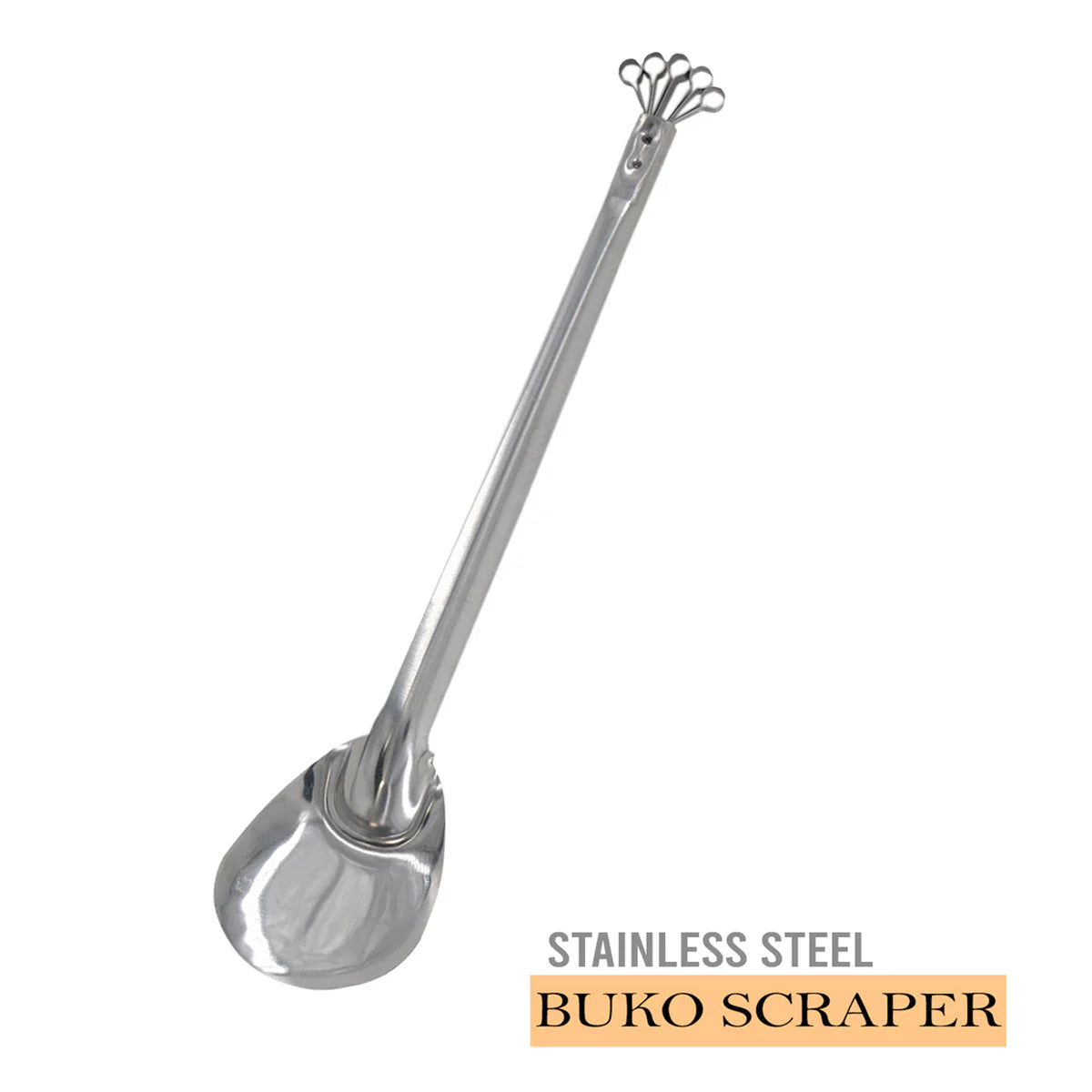 Stainless Buko Spoon/ Scraper Small size – RC Health & Beauty Australia