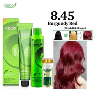Bremod Hair Color 8.45 Burgundy Red 100ml – RC Health & Beauty Australia