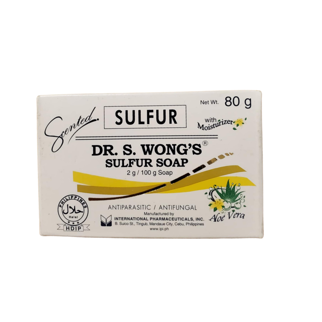Dr. S. Wong's Sulfur Soap with Moisturizer 80g – RC Health & Beauty