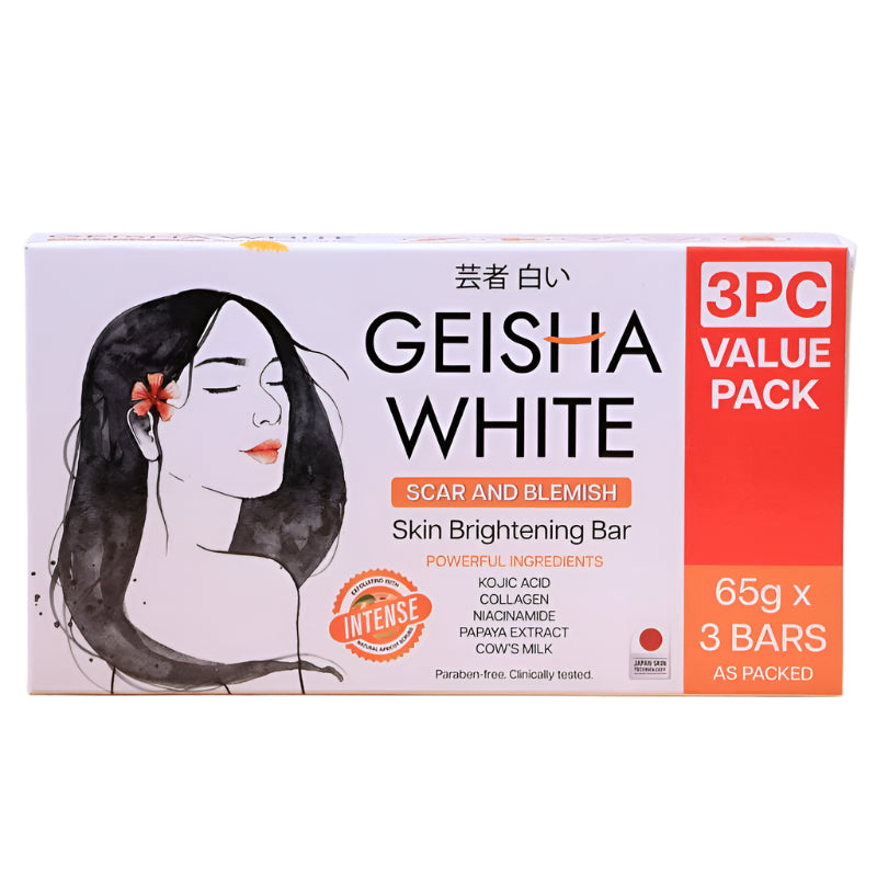 Geisha White Intense 65gx3bars Skin Brightening Soap – RC Health ...