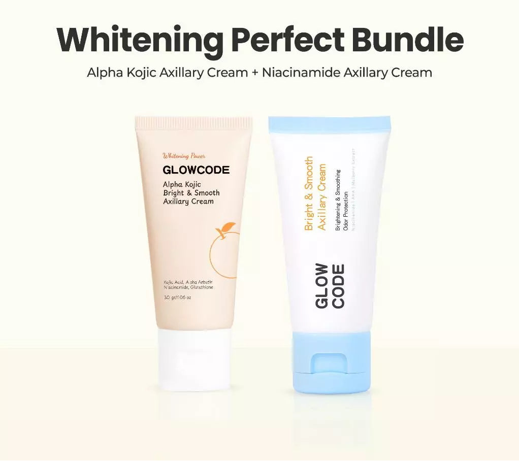 COMBO OF Glowcode Alpha Kojic Axillary + Bright & Smooth Axillary Crea ...