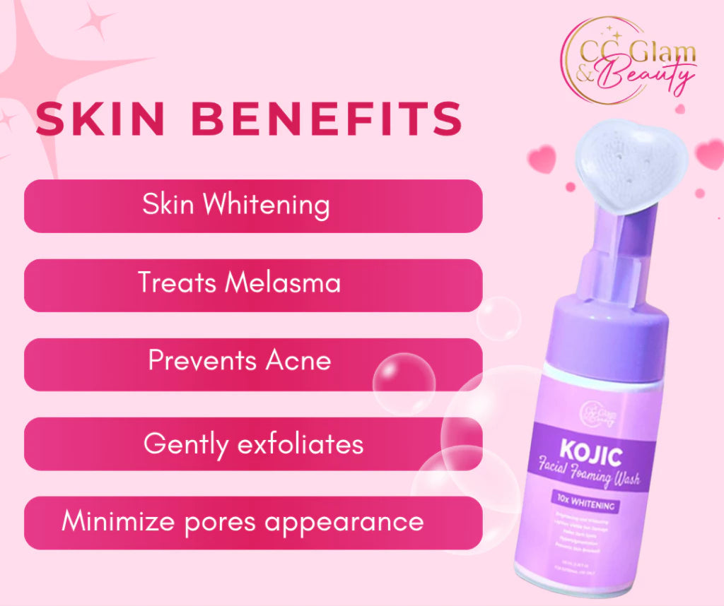 CC Glam and Beauty Kojic Facial Foaming Wash 100 ml – RC Health ...