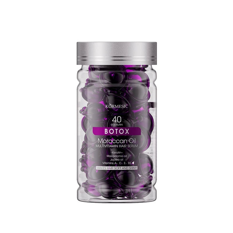 KORMESIC Moroccan Oil Capsules Multivitamin Hair Care Essential Oil (4 ...